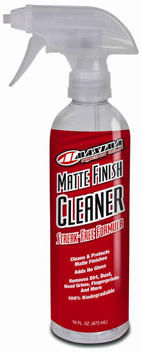 MATTE FINISH CLEANER 16OZ SPRAY BOTTLE – Avalanche Motorsports