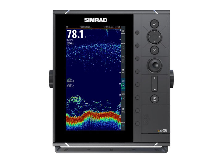 Simrad S2009 9" Broadband Fishfinder – Avalanche Motorsports