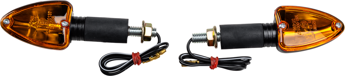 ARROWHEAD MARKER LIGHT SET BLACK – Avalanche Motorsports