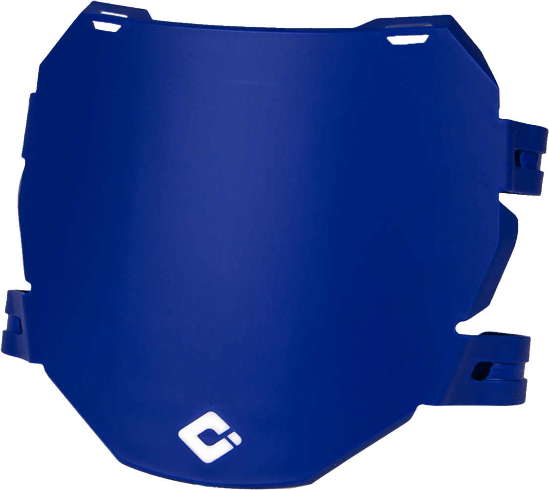 DOWNHILL/E BIKE NUMBER PLATE BLUE – Avalanche Motorsports