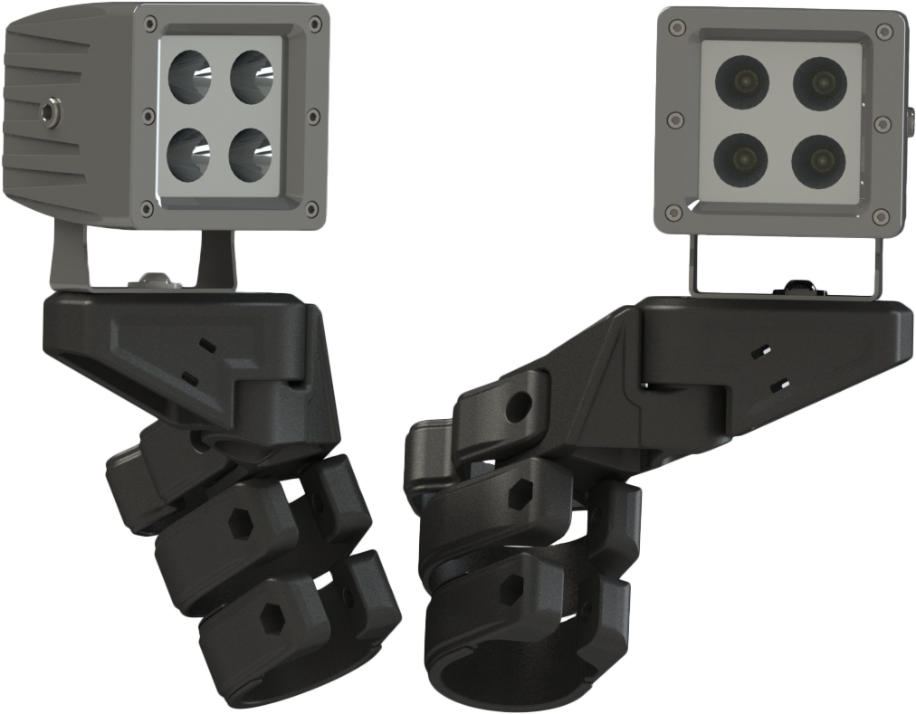 ELITE SERIES CUSTOM POD LIGHT MOUNT PAIR – Avalanche Motorsports