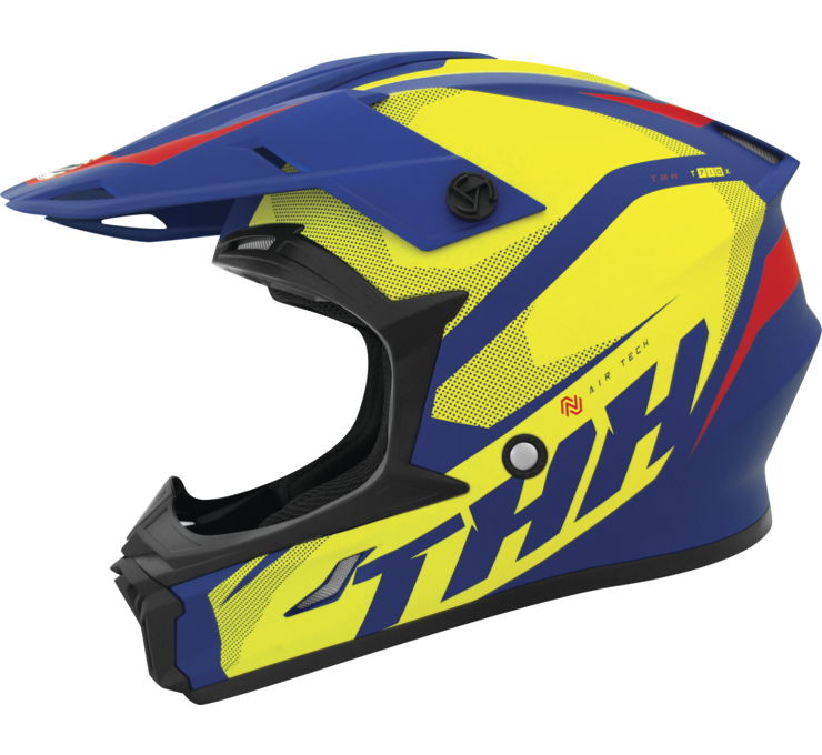 T710X Airtech Helmet Blue/Yellow – Avalanche Motorsports